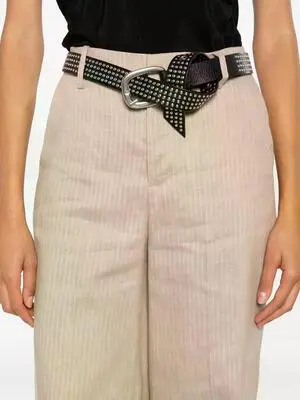 Zadig&Voltaire Pinstriped Wide-leg Trousers