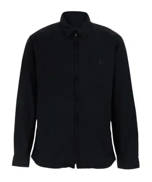 Polo Ralph Lauren Zip-front Shirt Jacket - Black