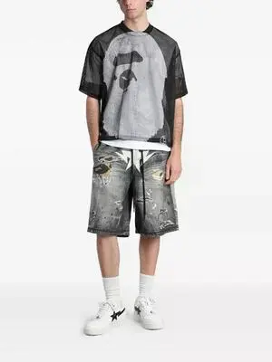 A BATHING APE Ape Head Mesh T-shirt