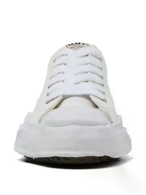 Mihara Yasuhiro Distressed Lace-up Sneakers