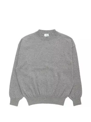 HERILL Ribbed Trim Cashmere Sweater