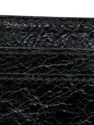 Balenciaga Logo-plaque Leather Cardholder