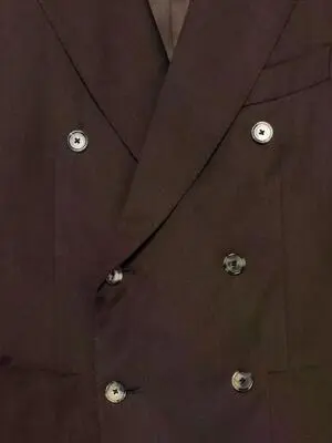 Caruso Double-breasted Peak-lapel Jacket