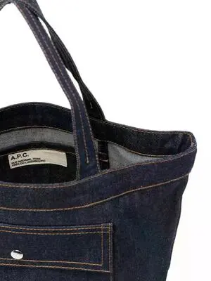 A.p.c. Jade Tote Bag - Blue