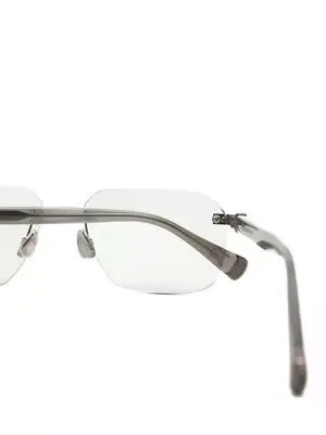 Brunello Cucinelli Rimless Sunglasses