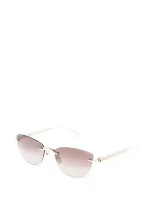 Gucci Bamboo Crystal-embellished Sunglasses