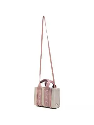 Chloé Woody Tote Bag - Neutrals