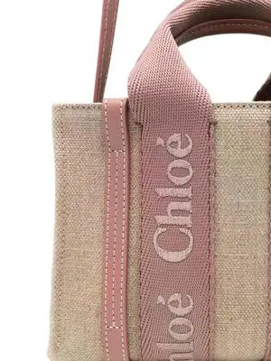 Chloé Woody Tote Bag - Neutrals