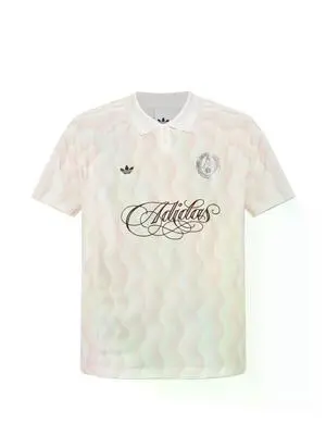 Adidas Summer Glow Wavy-print Polo Shirt
