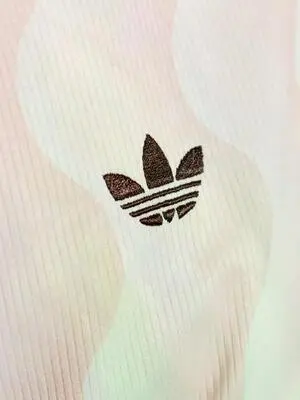 Adidas Summer Glow Wavy-print Polo Shirt