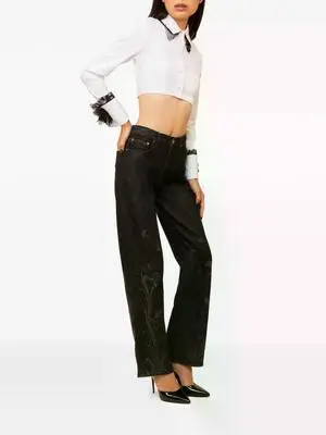CONTESSA MILLS Tarot Floral-print Jeans