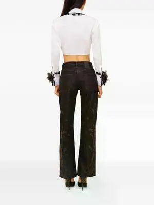 CONTESSA MILLS Tarot Floral-print Jeans
