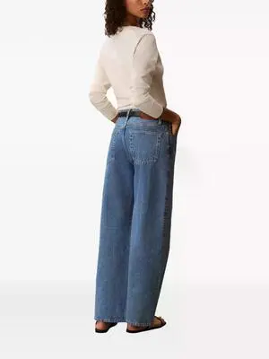 Calvin Klein High-waisted Wide-leg Jeans