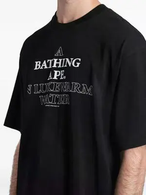 A BATHING APE Logo-print Cotton T-shirt