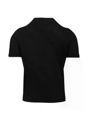 AL DUCA D’AOSTA 1902 Ribbed-trim Terry-effect T-shirt