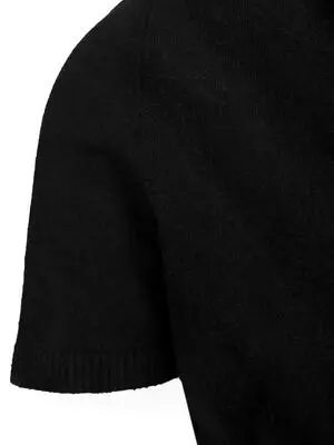 AL DUCA D’AOSTA 1902 Ribbed-trim Terry-effect T-shirt