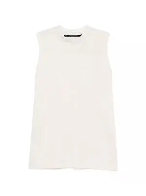 JULIUS Sleeveless Crew-neck T-shirt