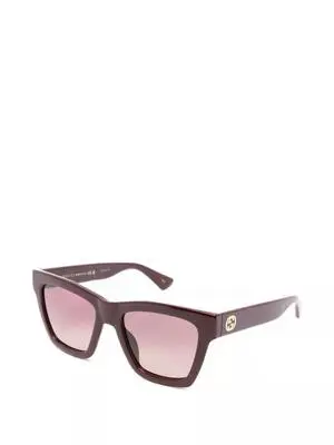 Gucci Interlocking G Square-frame Sunglasses
