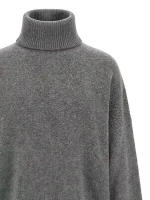 Brunello Cucinelli Cashmere Roll-neck Sweater - Grey
