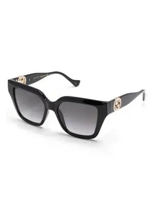 Gucci Square-frame Sunglasses - Black