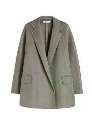 Max Mara Belted Mesh Coat