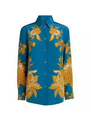 Etro Floral Print Button-up Shirt