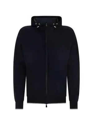 Fedeli Knitted Bomber Jacket