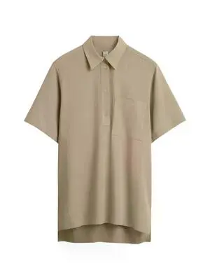 TOTEME Short-sleeve Polo Top