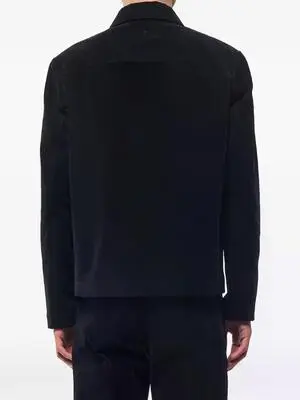 OMAR AFRIDI Francis Flocked Denim Jacket