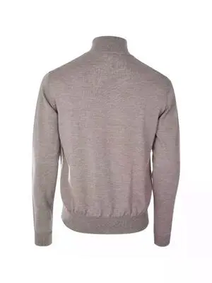 TOMBOLINI Panelled Turtleneck Cardigan