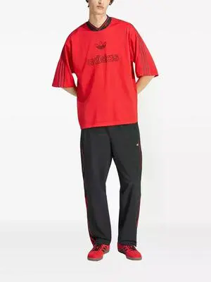 Adidas Logo-embroidered Oversized T-shirt