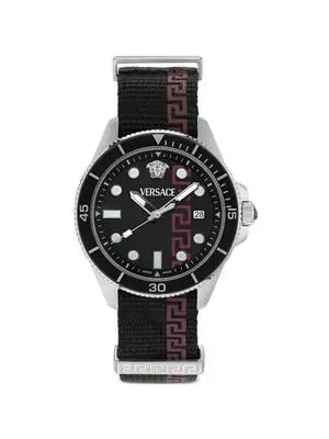 Versace Greca Force 42mm Watch - Black