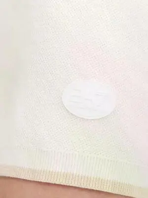 EA7 Ribbed Trim Mini Dress
