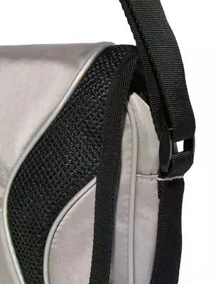 Adidas Logo-print Mesh Messenger Bag