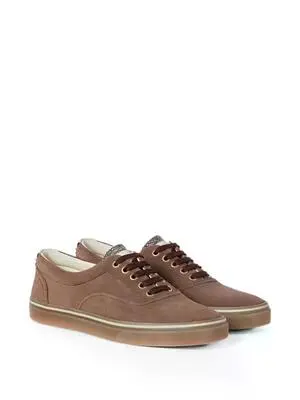 Brunello Cucinelli Suede Sneakers - Brown