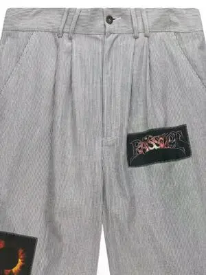 RASSVET Wide-leg Trousers With Graphic Patches