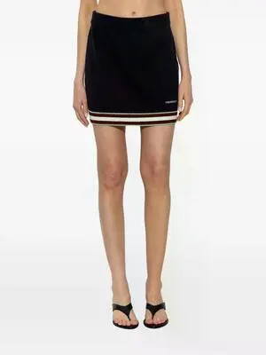 Casablanca Striped Wool Knit Shorts