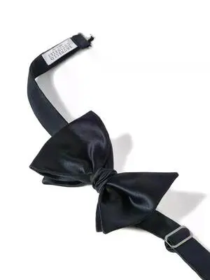 Brunello Cucinelli Cotton And Silk Satin Bow Tie
