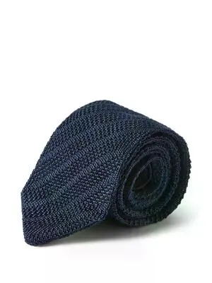 Brunello Cucinelli Textured Silk Tie
