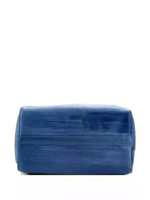 LOUIS VUITTON Speedy Handbag Epi Leather 25 Satchel - Blue