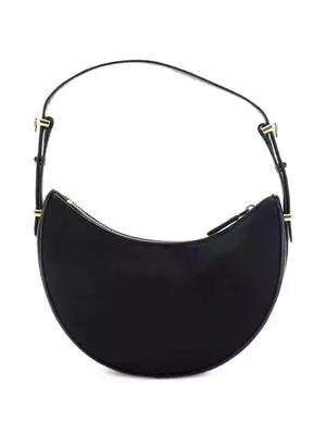 Prada Half Moon Tessuto Hobo Bag - Black