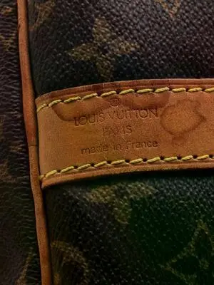 LOUIS VUITTON Keepall Bandouliere 55 Monogram Canvas Travel Bag