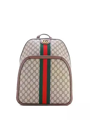 Gucci Ophidia Gg Coated Canvas Medium Backpack