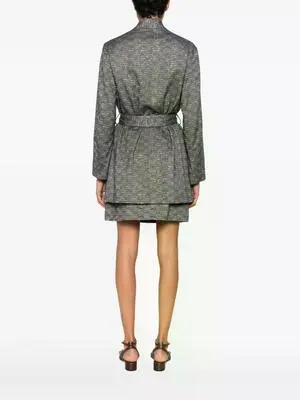Momoni Eugenie Belted Wrap Coat