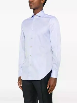 Kiton Vertical-stripe Shirt
