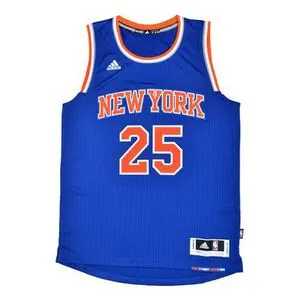 Adidas New York Knicks Basketball Jersey - Blue