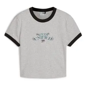PUMA Downtown Graphic Baby T-shirt - Grey