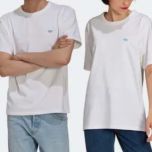 Adidas Originals Causual Sports Round Collar Gs - White