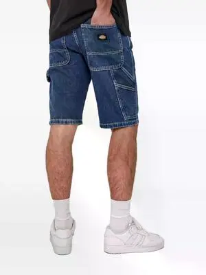 Dickies Logo-patch Straight Leg Shorts