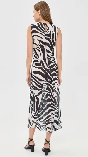VRG GRL Francesca Sheer Maxi Dress
